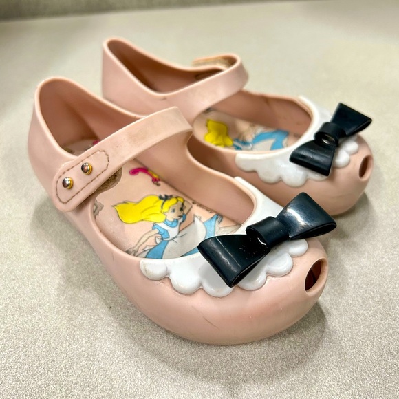Mini Melissa | Shoes | Mini Melissa Ultragirl Disney Pink Alice In ...